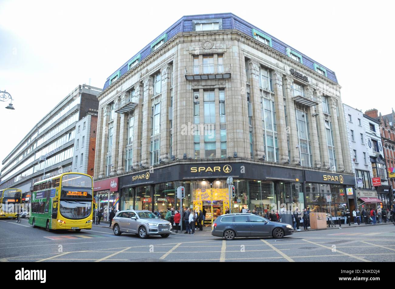 Spar store, Dublin city. Ireland Stock Photo - Alamy