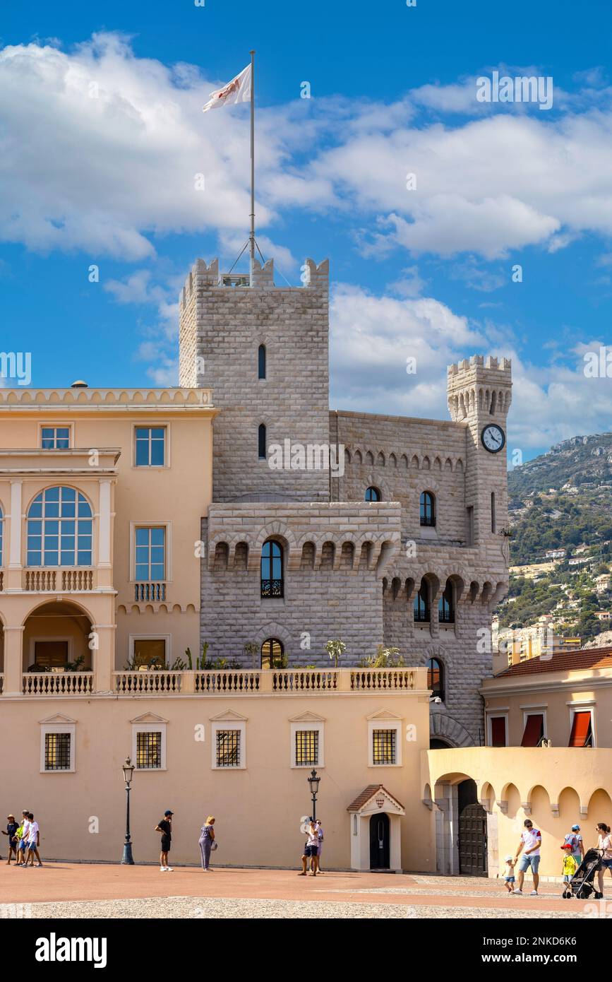 Monaco Castle The Prince's Palace Monaco The Monte Carlo Of Monaco