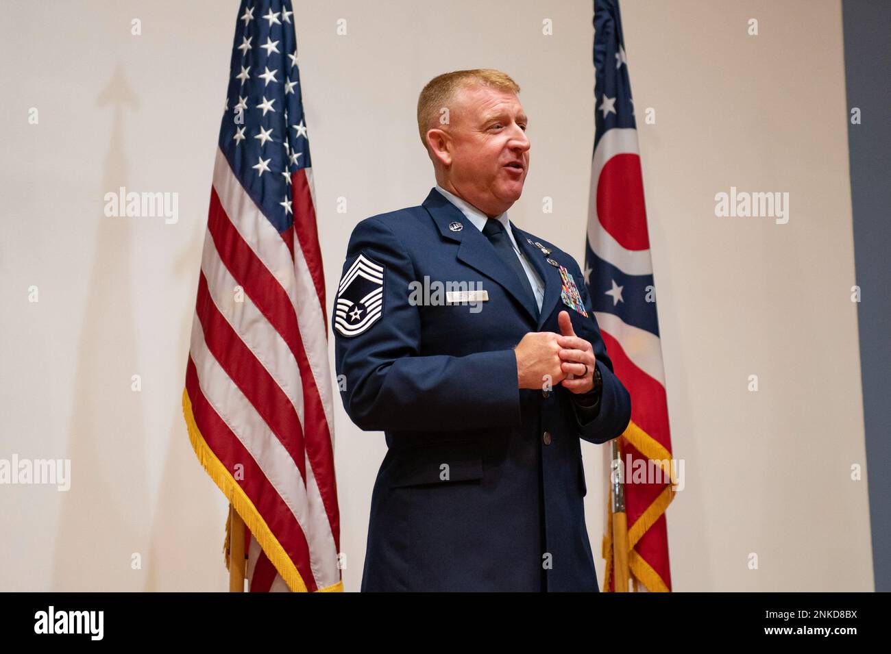 The 121st Air Refueling Wing Operations Group holds an Assumption of ...