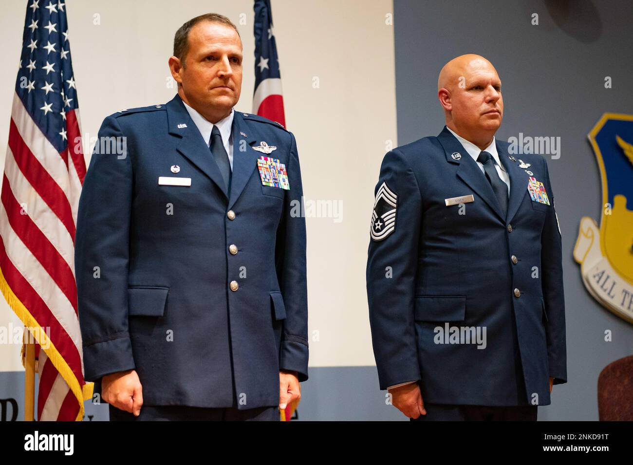 The 121st Air Refueling Wing Operations Group holds an Assumption of ...