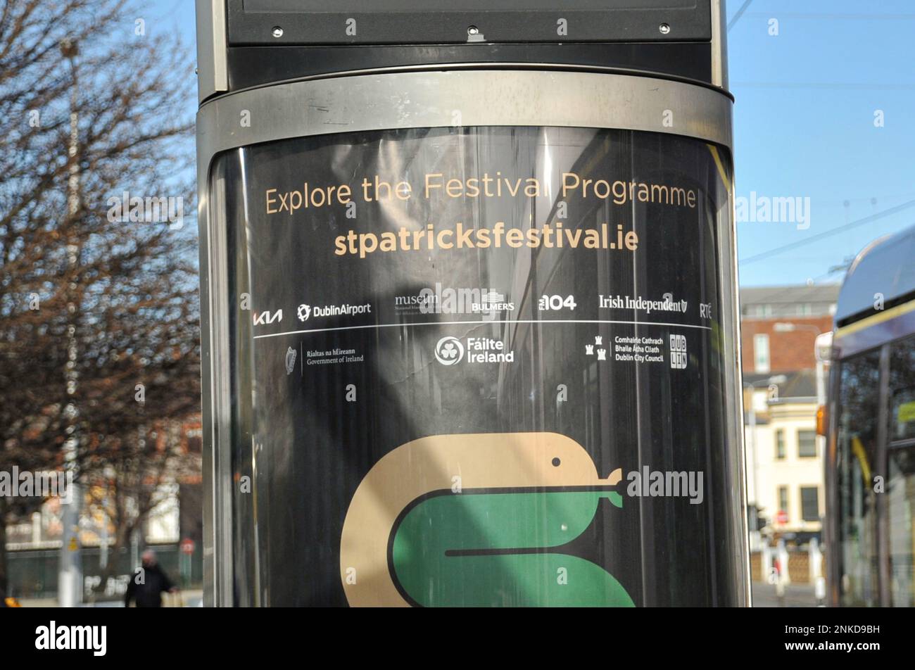 Festival signage dublin hi-res stock photography and images - Alamy