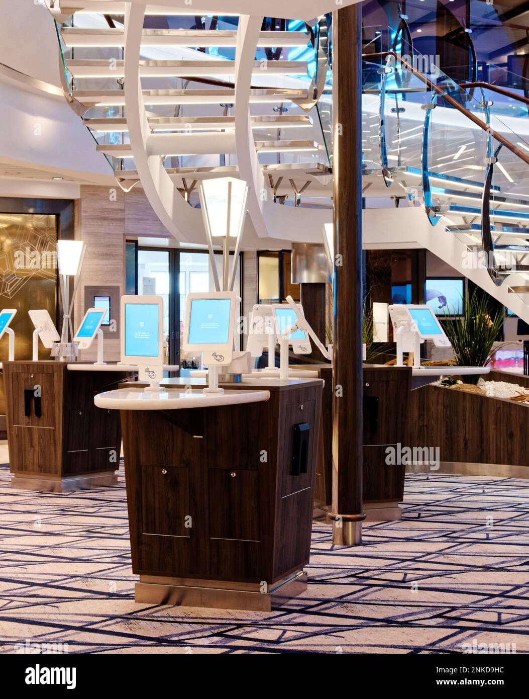 MIAMI, FLORIDA - January 29, 2023: Royal Caribbean operate over 25 ...