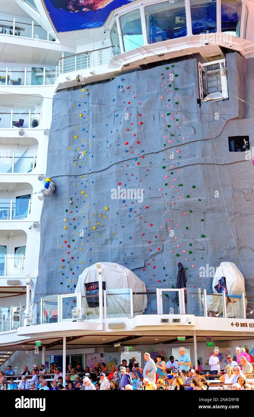 MIAMI, FLORIDA - January 29, 2023: Royal Caribbean operate over 25 ...