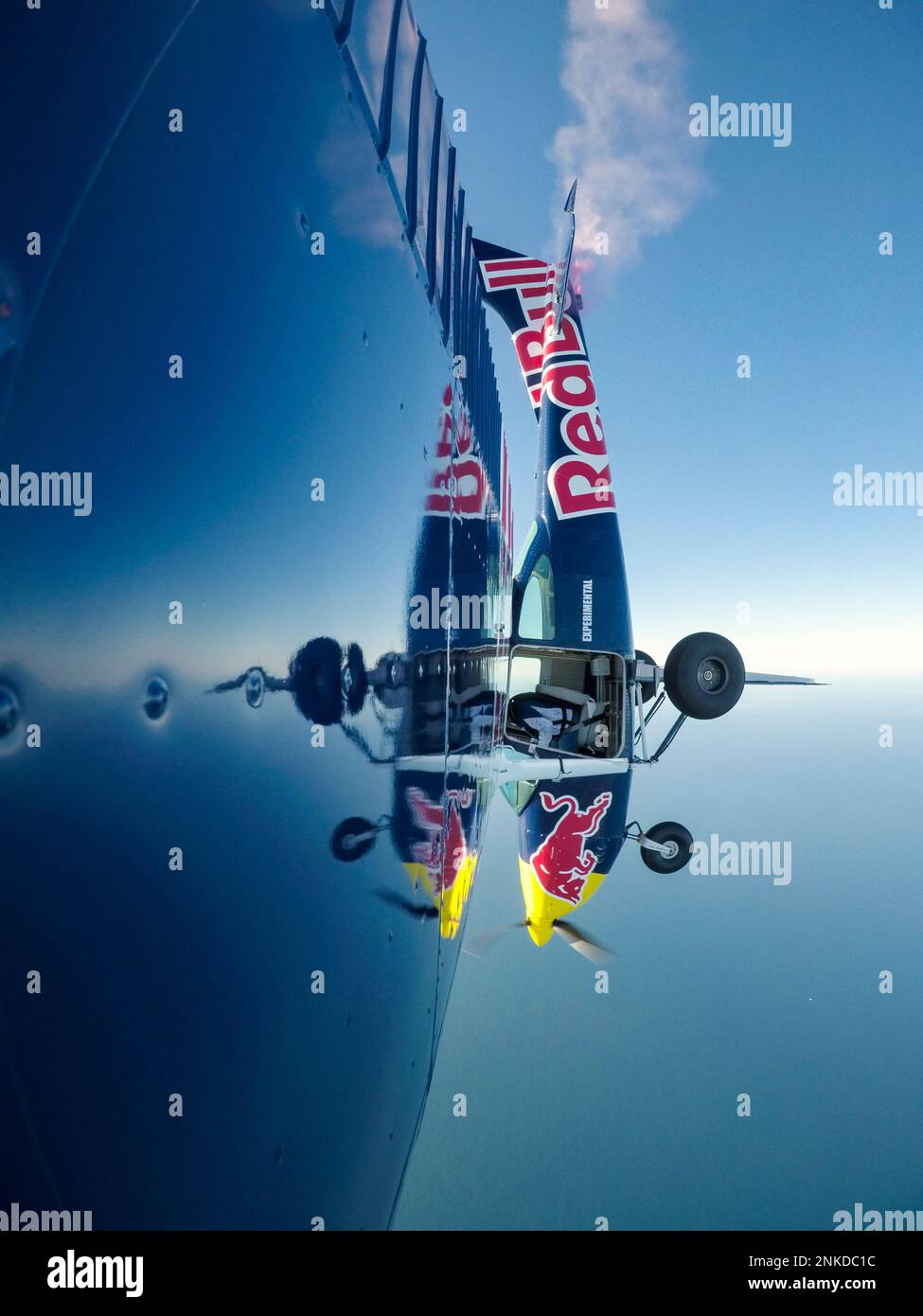 On April 24, 2022, in a world first, Red Bull Air Force members and ...