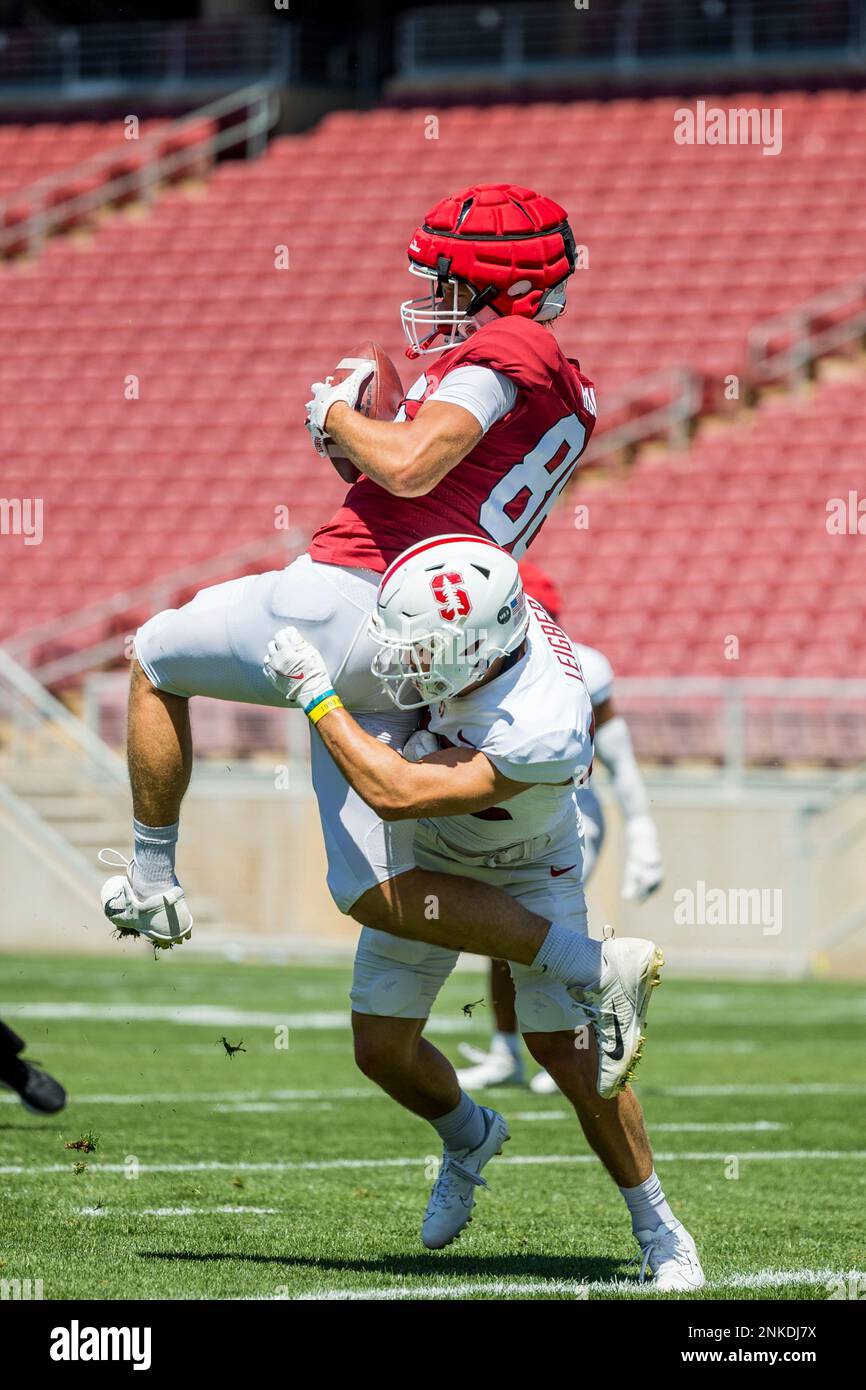 PALO ALTO, CA - APRIL 09: Stanford Cardinal safety Mitch Leigber (32 ...