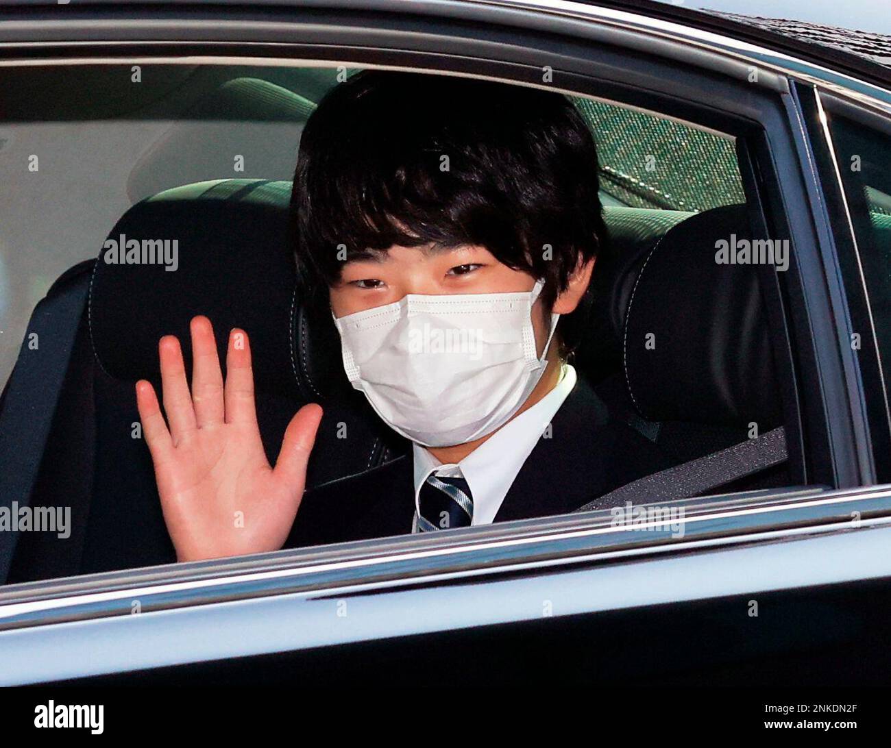 Japanese Prince Hisahito, the eldest son of Crown Prince Fumihito of ...