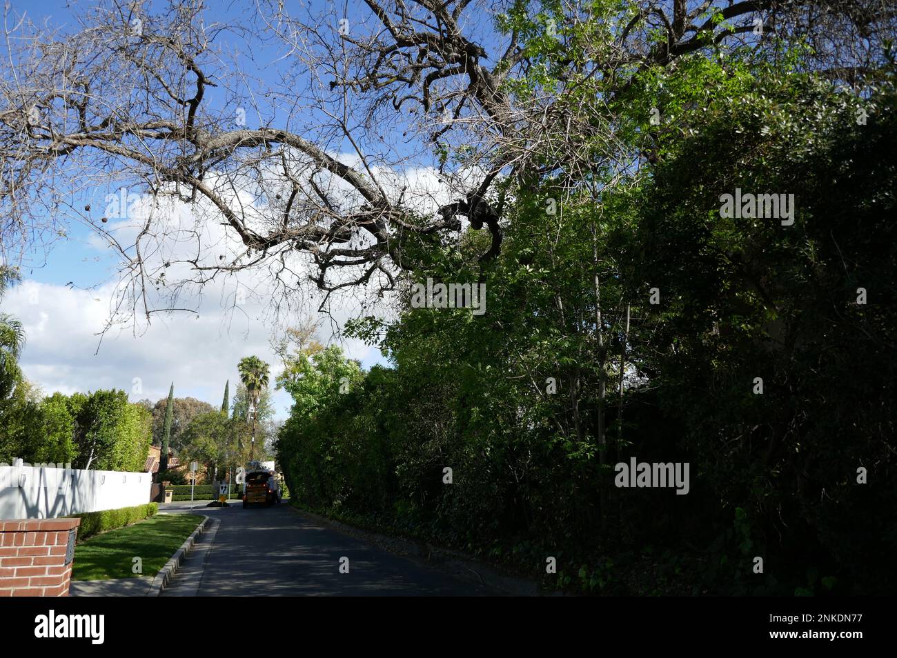 Encino, California, USA 22nd February 2023 Amestoy Estates on Amestoy ...