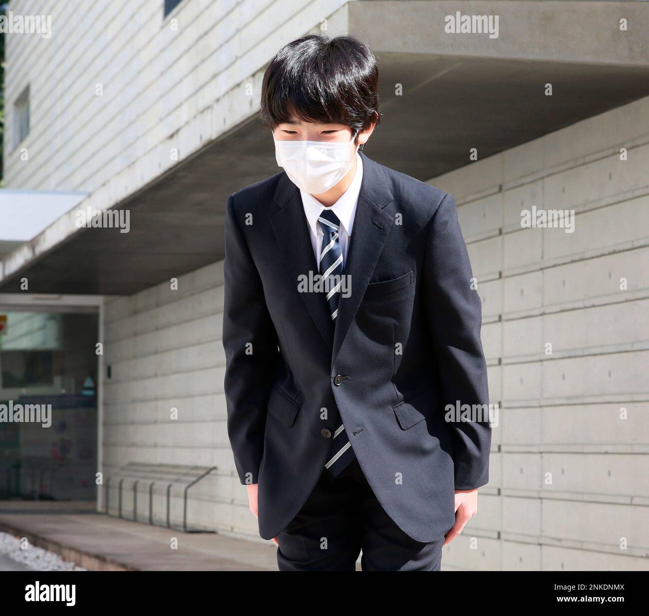 Japanese Prince Hisahito, the eldest son of Crown Prince Fumihito of ...