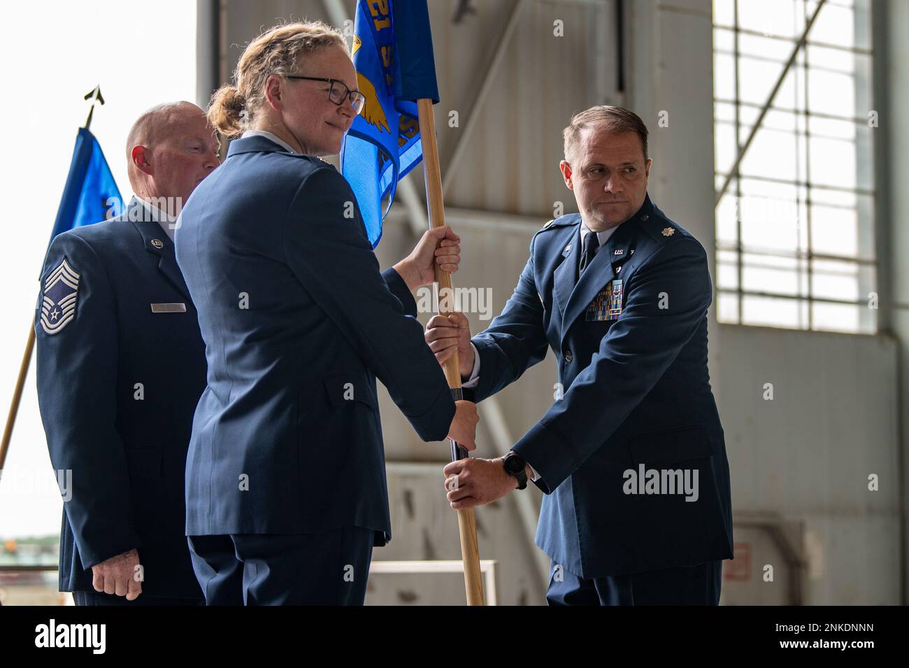 U.S. Air National Guard Lt. Col. Dennis Bird, commander of the 121st ...