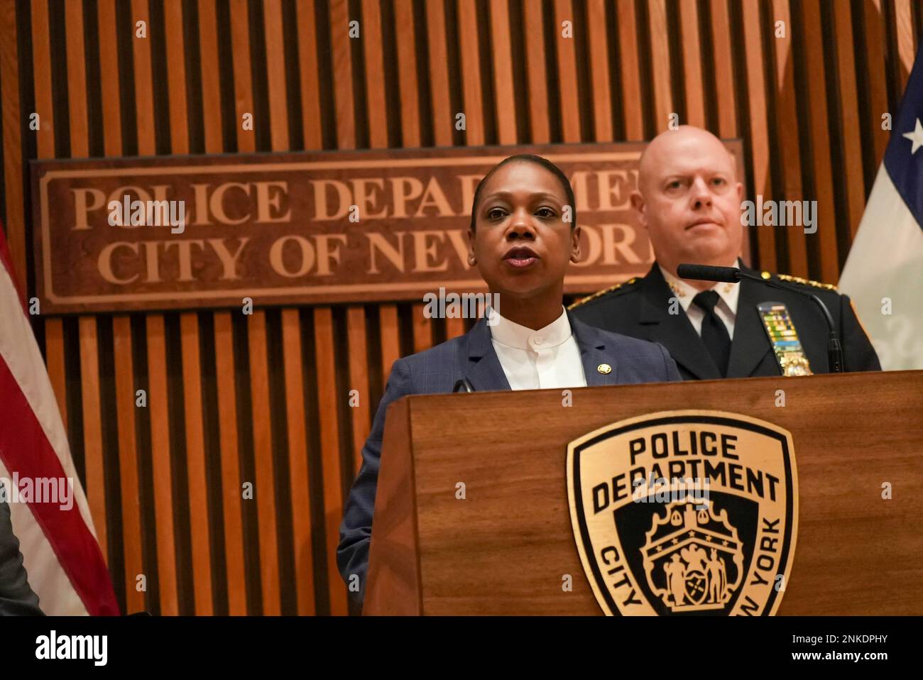 Photo by: John Nacion/STAR MAX/IPx 2022 4/8/22 NYPD press conference on ...