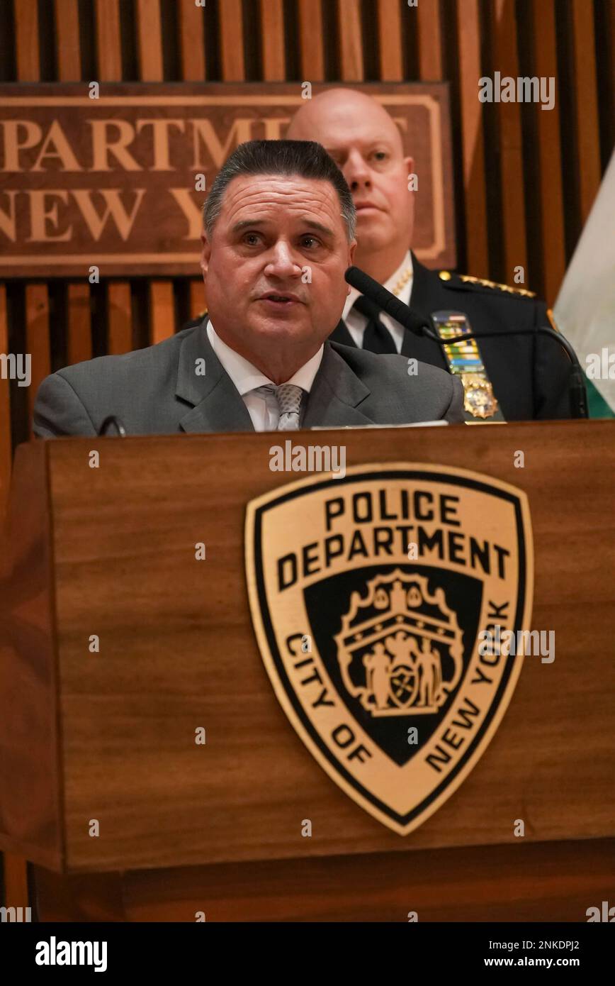 Photo by: John Nacion/STAR MAX/IPx 2022 4/8/22 NYPD press conference on ...