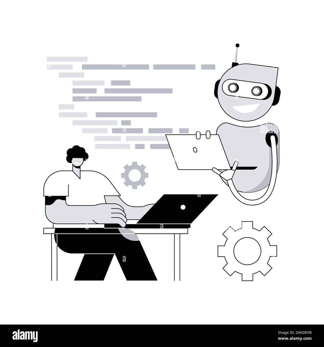 Open automation architecture abstract concept vector illustration ... Open automation architecture abstract concept vector illustration ...