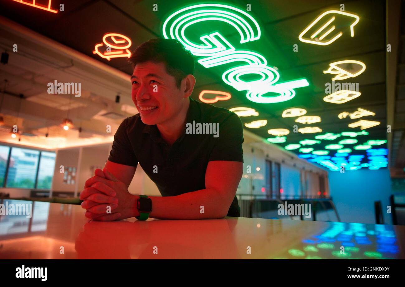 Anthony Tan, CEO and co-founder of Grab, 15 March 2022. (Singapore ...