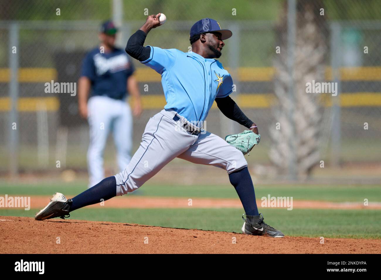 Tampa Bay Rays pitcher Audry Lugo (92) during a MiLB Spring Training ...