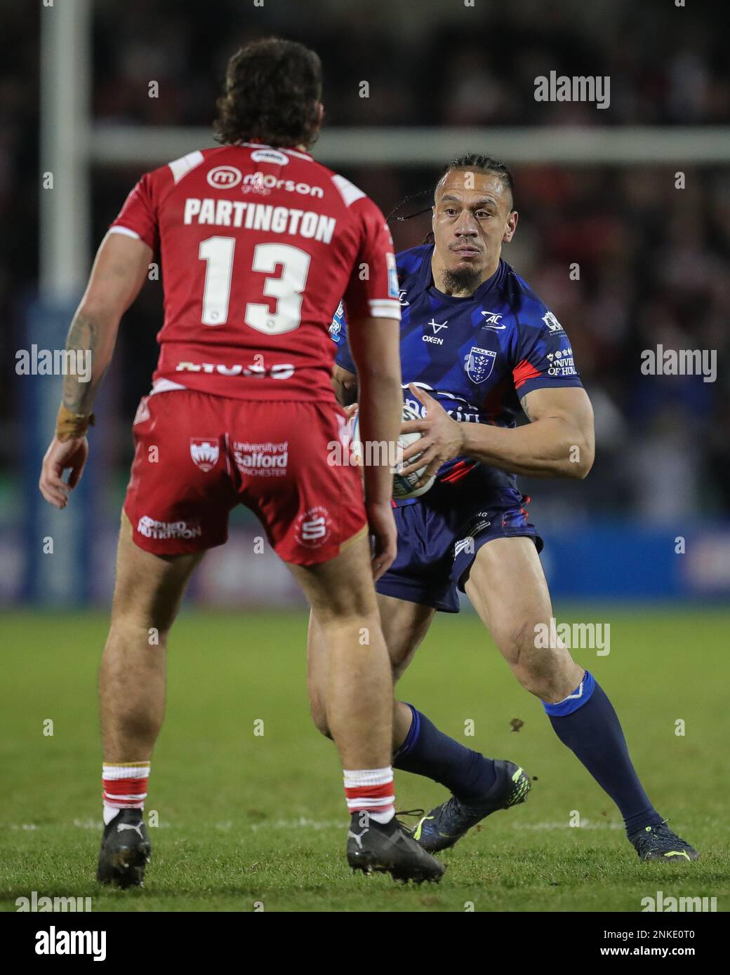 Sauaso ‘Jesse’ Sue #8 of Hull KR in action during the Betfred Super ...