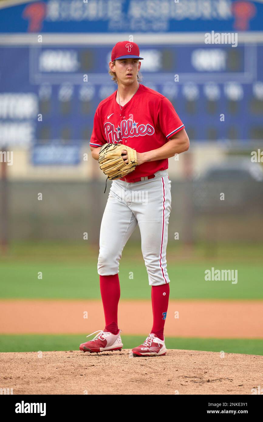 Philadelphia Phillies pitcher Ben Brown (46) during MiLB Spring ...