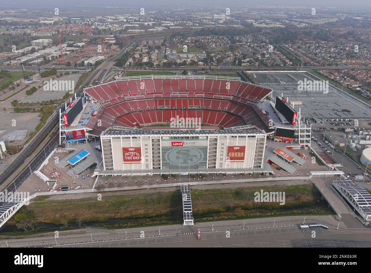 Levi's stadium aerial hi-res stock photography and images - Alamy