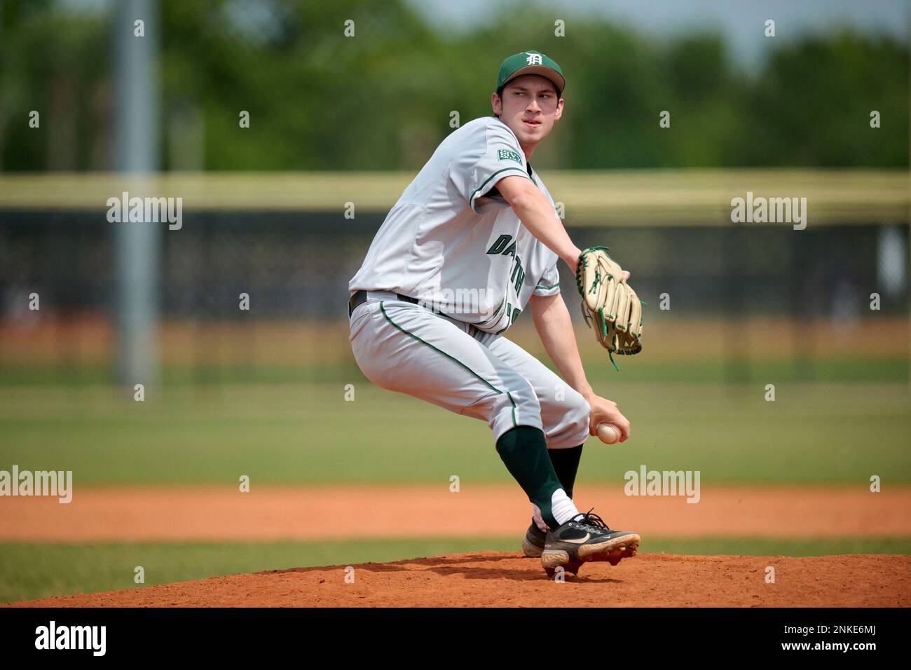 Dartmouth Big Green pitcher Danny Will (28) during an NCAA baseball ...