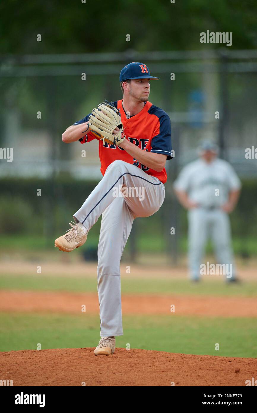 Hope Flying Dutchmen pitcher Jace Gerlach (26) during an NCAA baseball ...