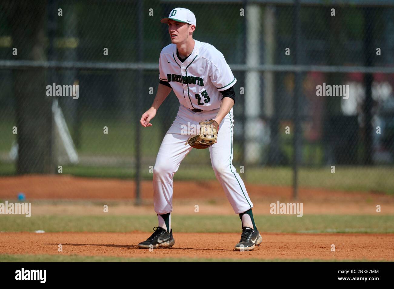 Dartmouth Big Green third baseman Connor Bertsch (23) during an NCAA ...