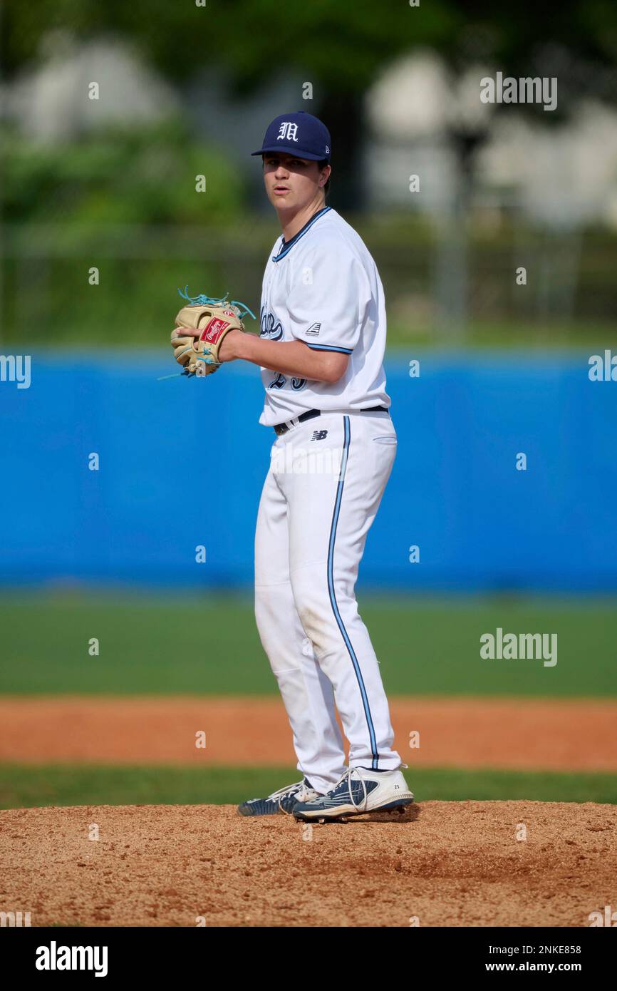 Maine Black Bears pitcher Colin Fitzgerald (23) during an NCAA baseball ...
