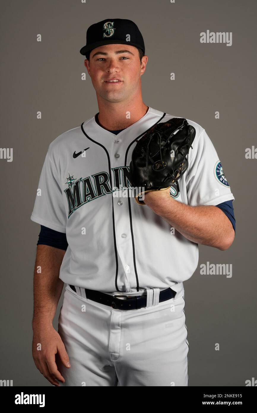 This is a 2023 photo of Chris Clarke of the Seattle Mariners baseball ...