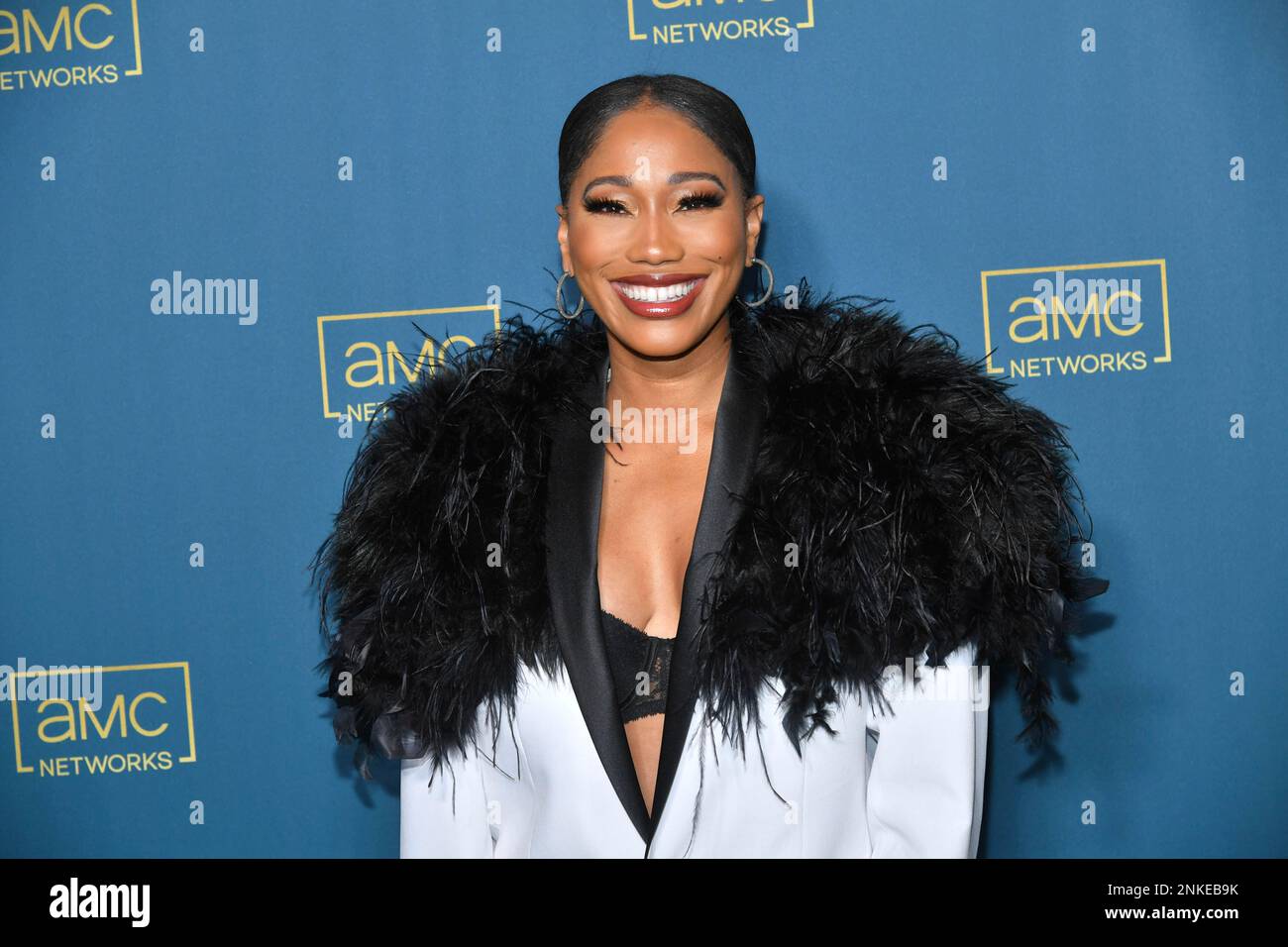 Photo by: NDZ/STAR MAX/IPx 2022 4/6/22 Tahira Francis at AMC Networks ...