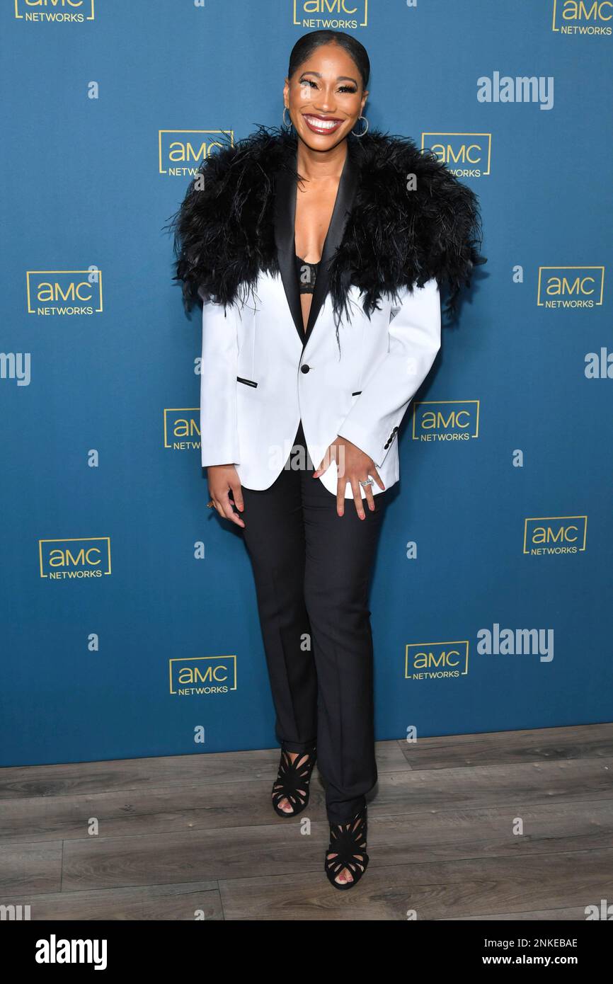 Photo by: NDZ/STAR MAX/IPx 2022 4/6/22 Tahira Francis at AMC Networks ...
