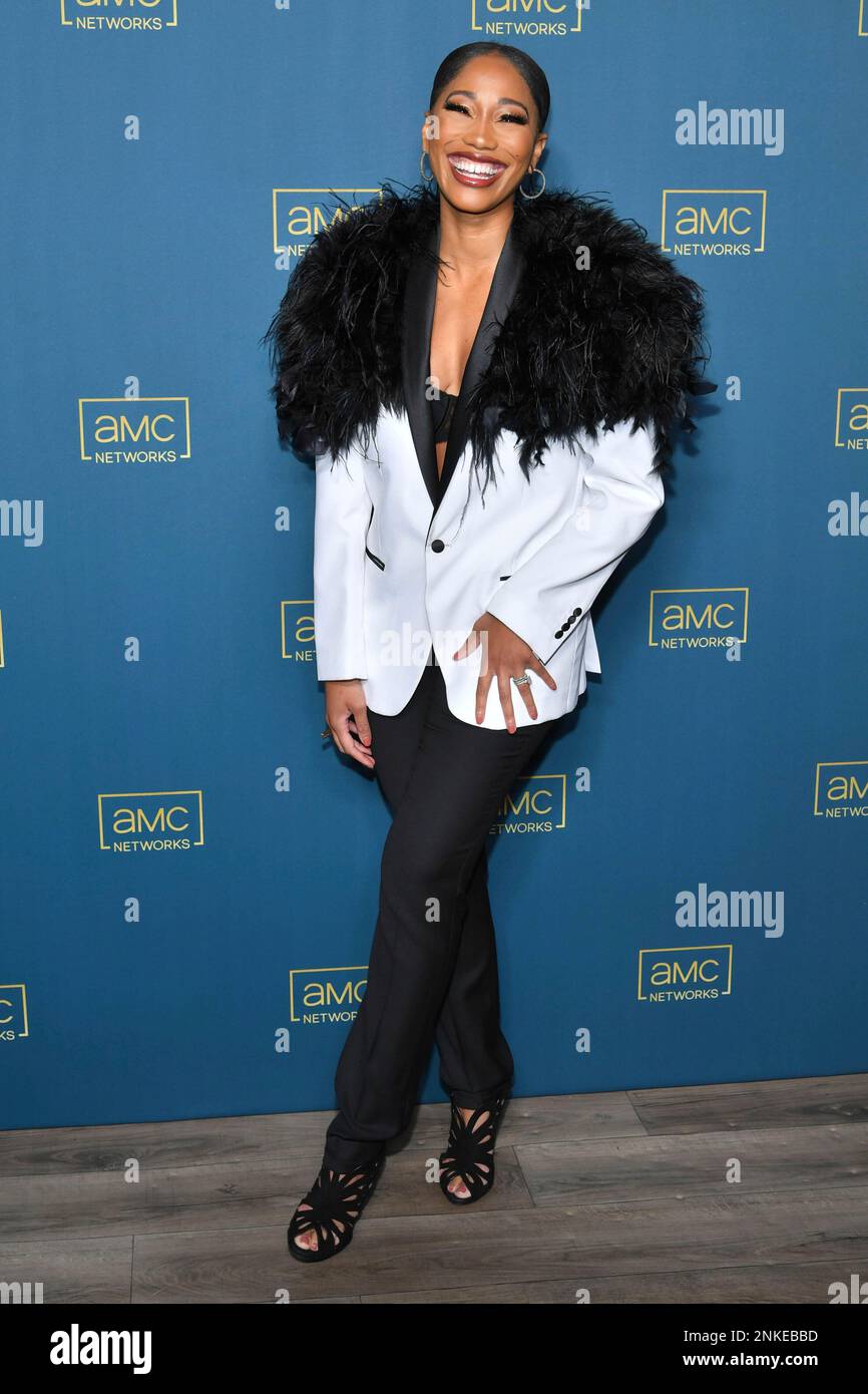Photo by: NDZ/STAR MAX/IPx 2022 4/6/22 Tahira Francis at AMC Networks ...
