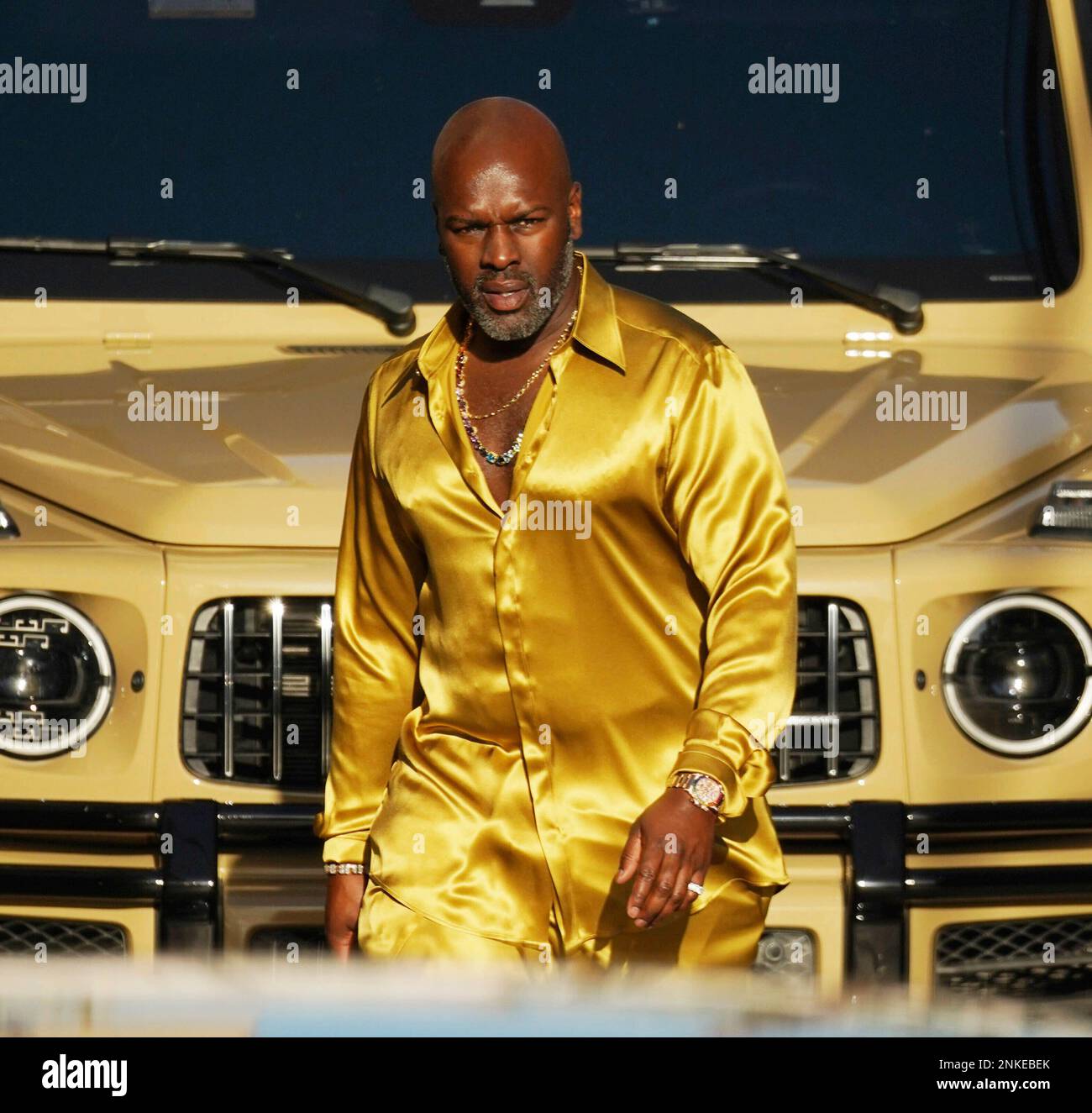 Photo by: gotpap/STAR MAX/IPx 2022 4/6/22 Corey Gamble is seen in Los ...