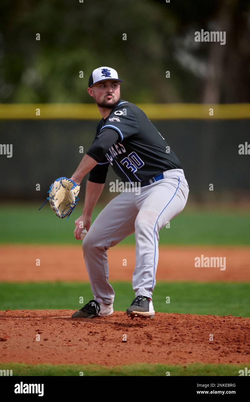 Indiana State Sycamores pitcher Jack Parisi (30) during a game against ...