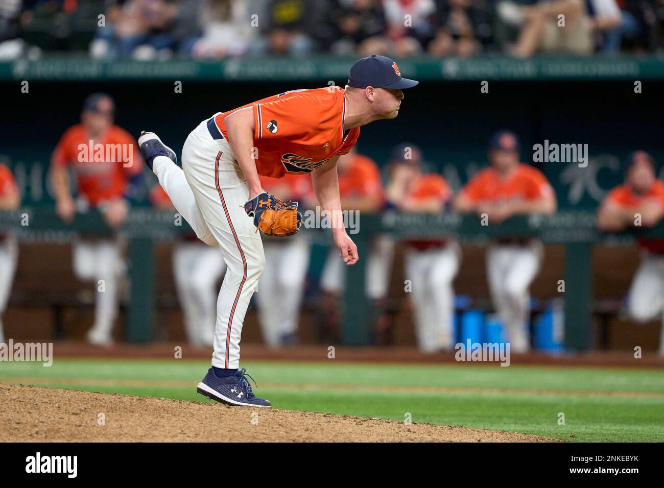 Auburn Tigers pitcher Carson Skipper (29) during an NCAA baseball game ...