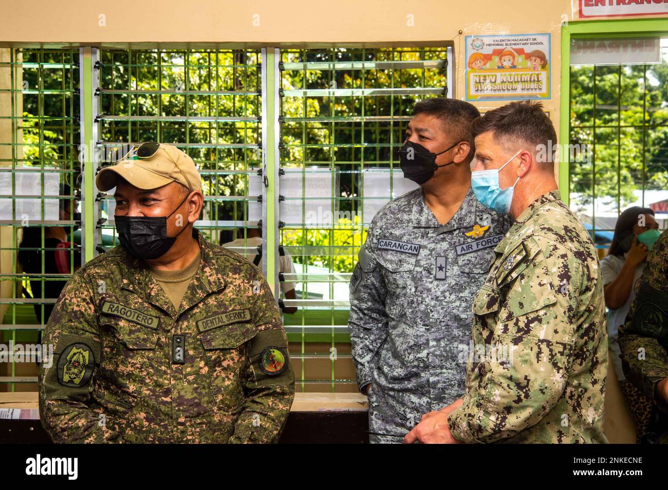 PUERTO PRINCESA, Philippines (Aug. 13, 2022) – Capt. Jeffrey Feinberg ...