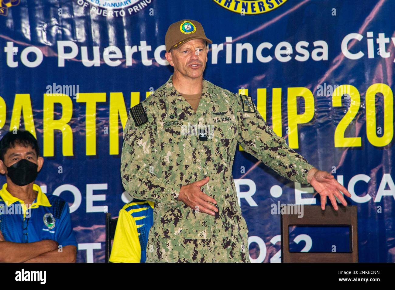 PUERTO PRINCESA, Philippines (Aug. 13, 2022) – Capt. Jeffrey Feinberg ...