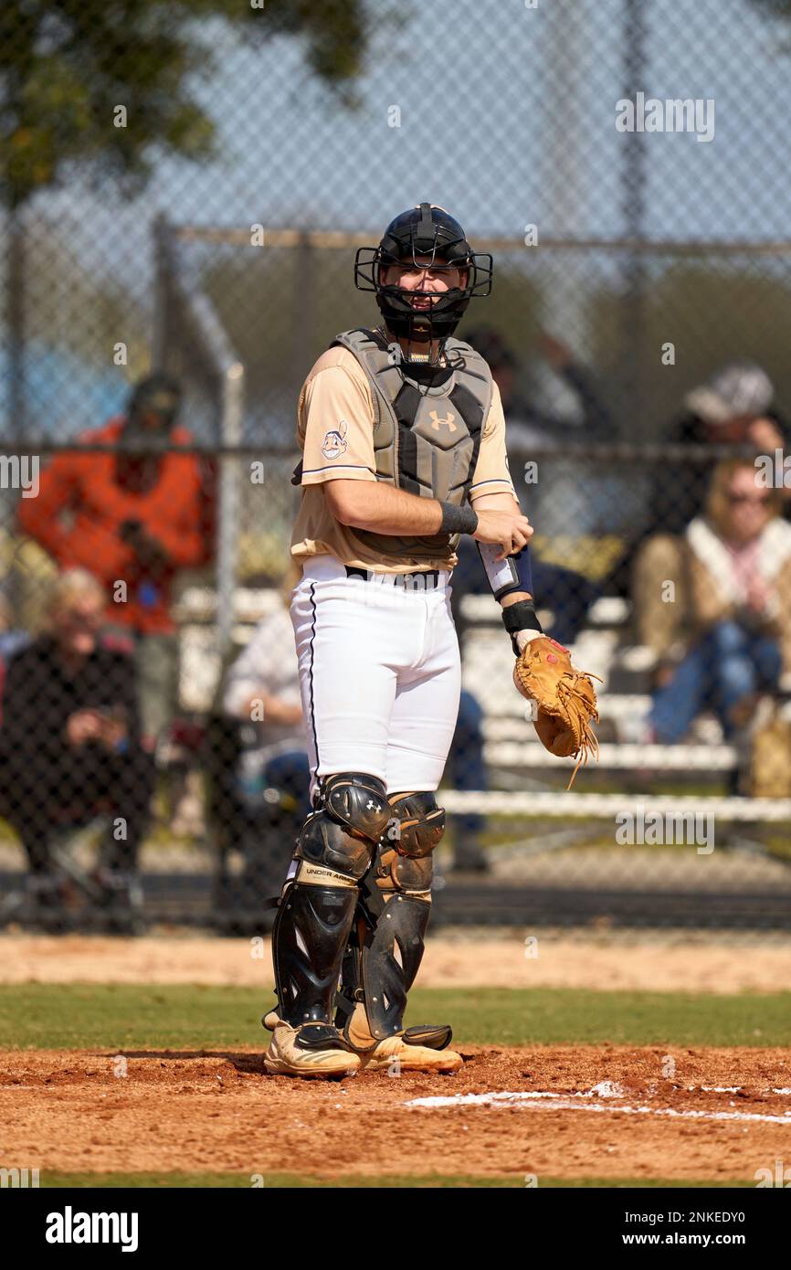 Chipola Indians catcher Jake Holland (44) during a game against the ...