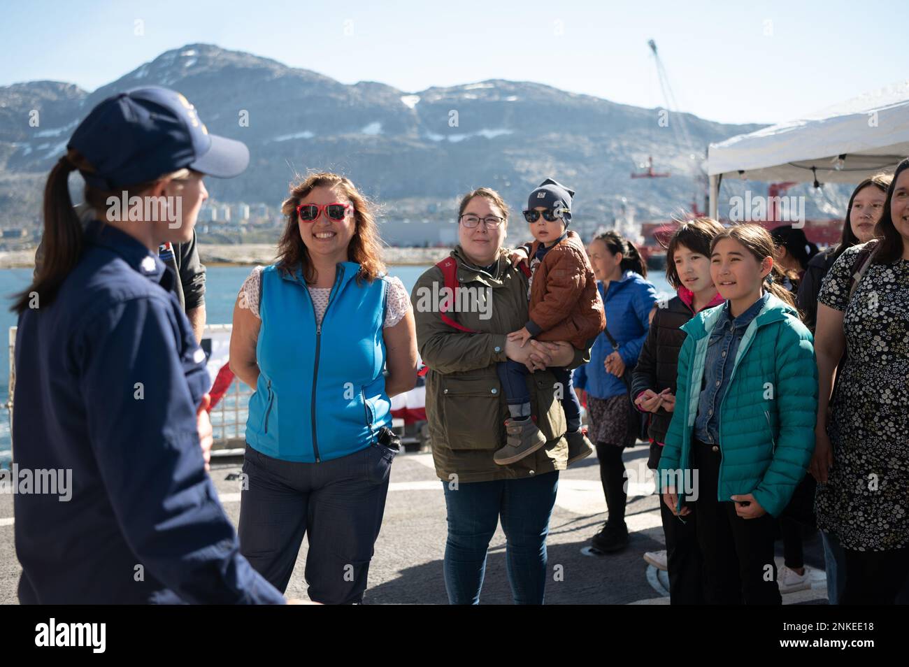 U.S. Coast Guard Cmdr. Brooke Millard, the commanding officer of USCGC ...