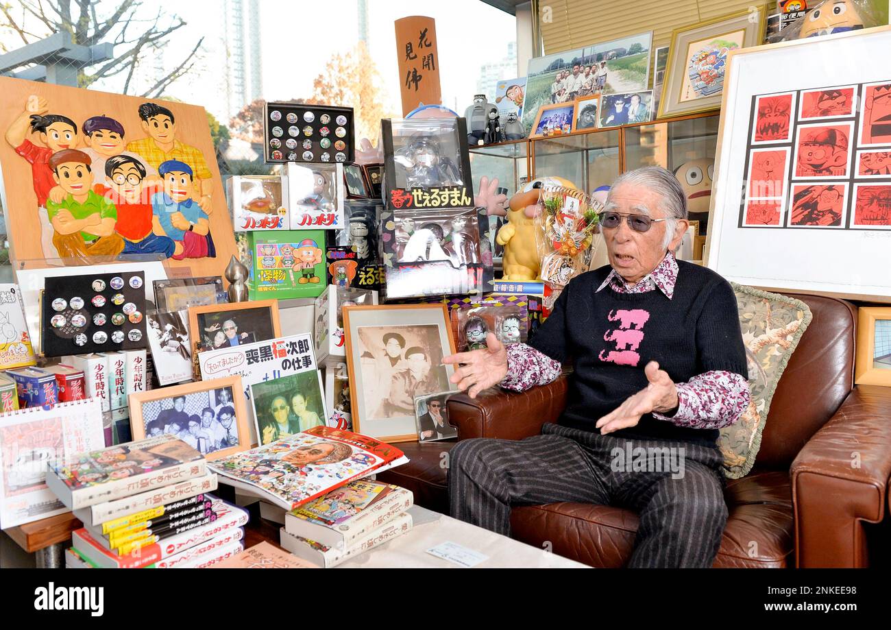 File- Japanese manga artist Fujiko A. Fujio, whose real name is Motoo ...