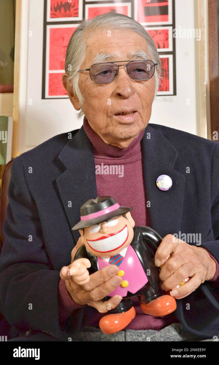 File- Japanese manga artist Fujiko A. Fujio, whose real name is Motoo ...