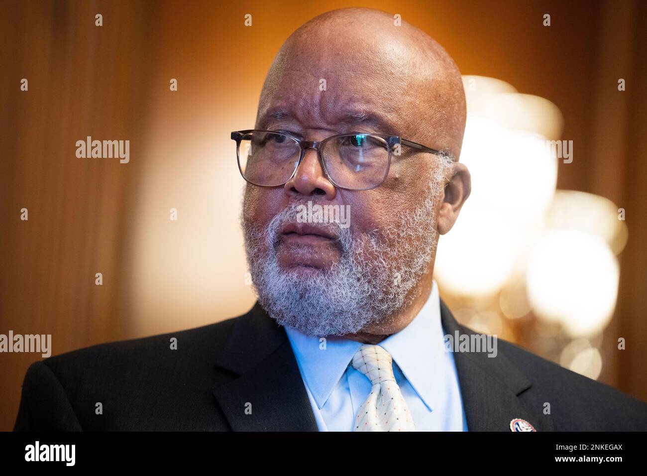 UNITED STATES - APRIL 6: Rep. Bennie Thompson, D-Miss., is seen in the ...
