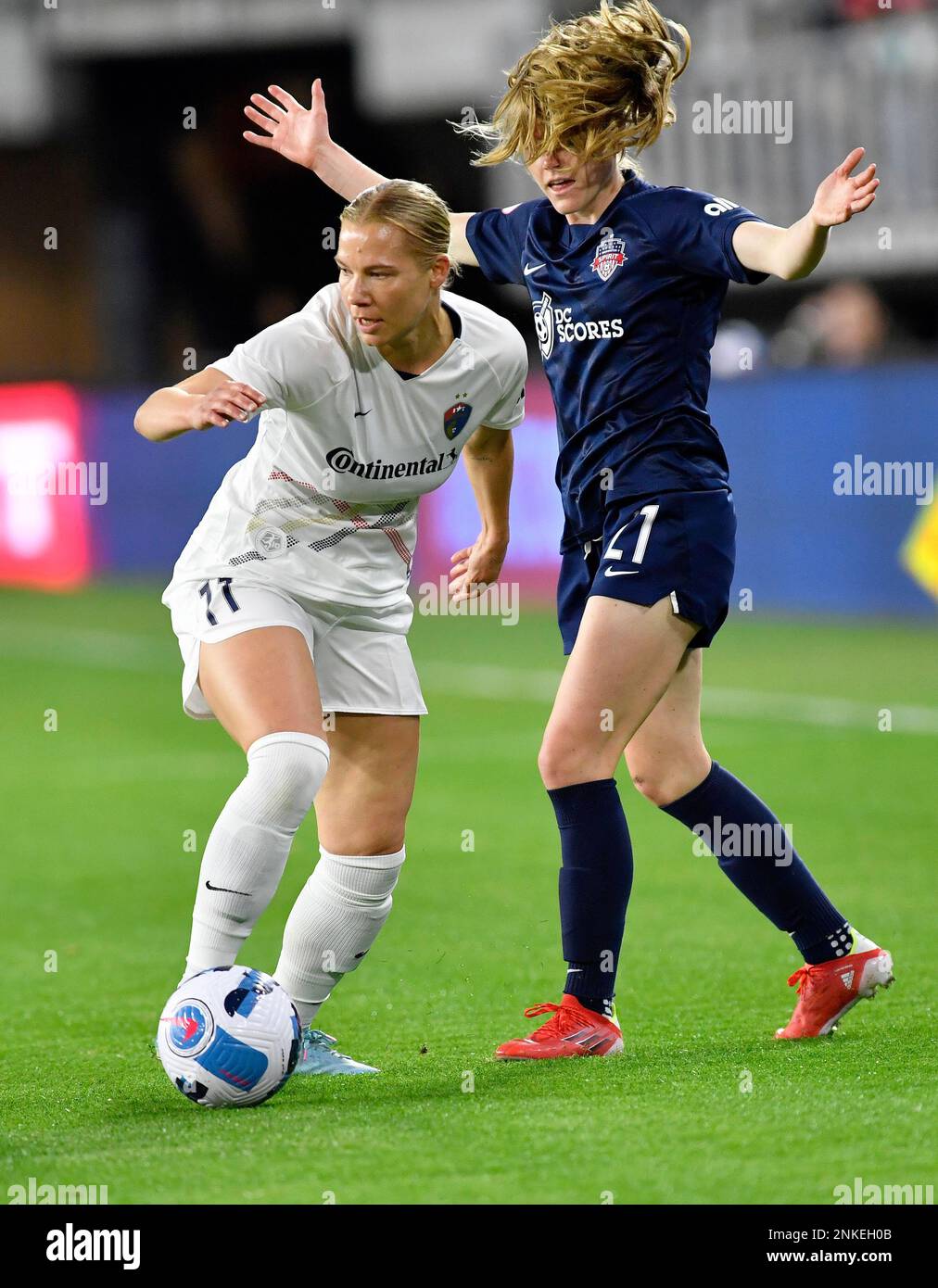 WASHINGTON, DC - MARCH 30: North Carolina Courage defender Merritt ...