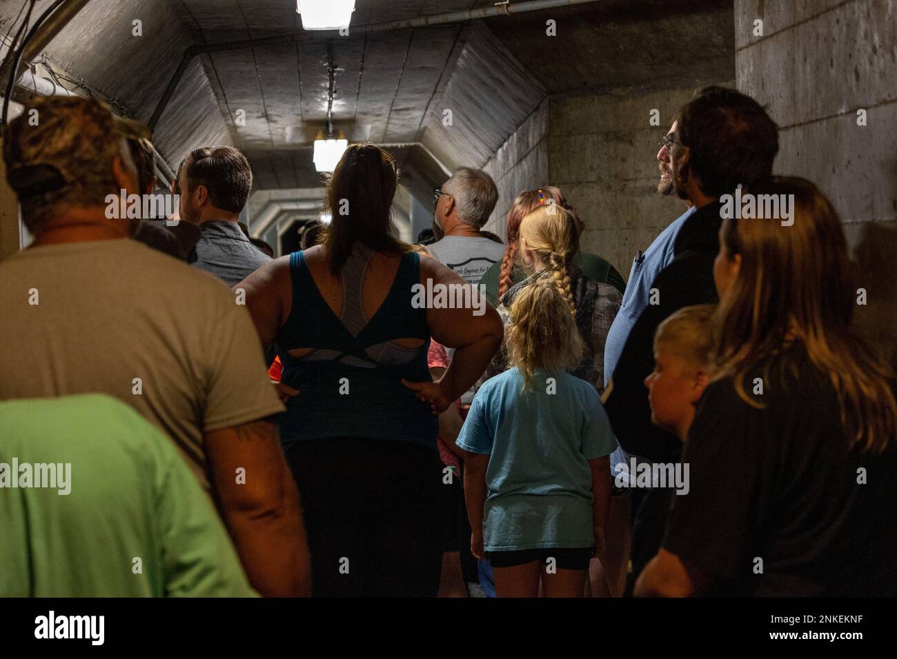Visitors participate in a tour at Conemaugh River Lake during a Dam ...