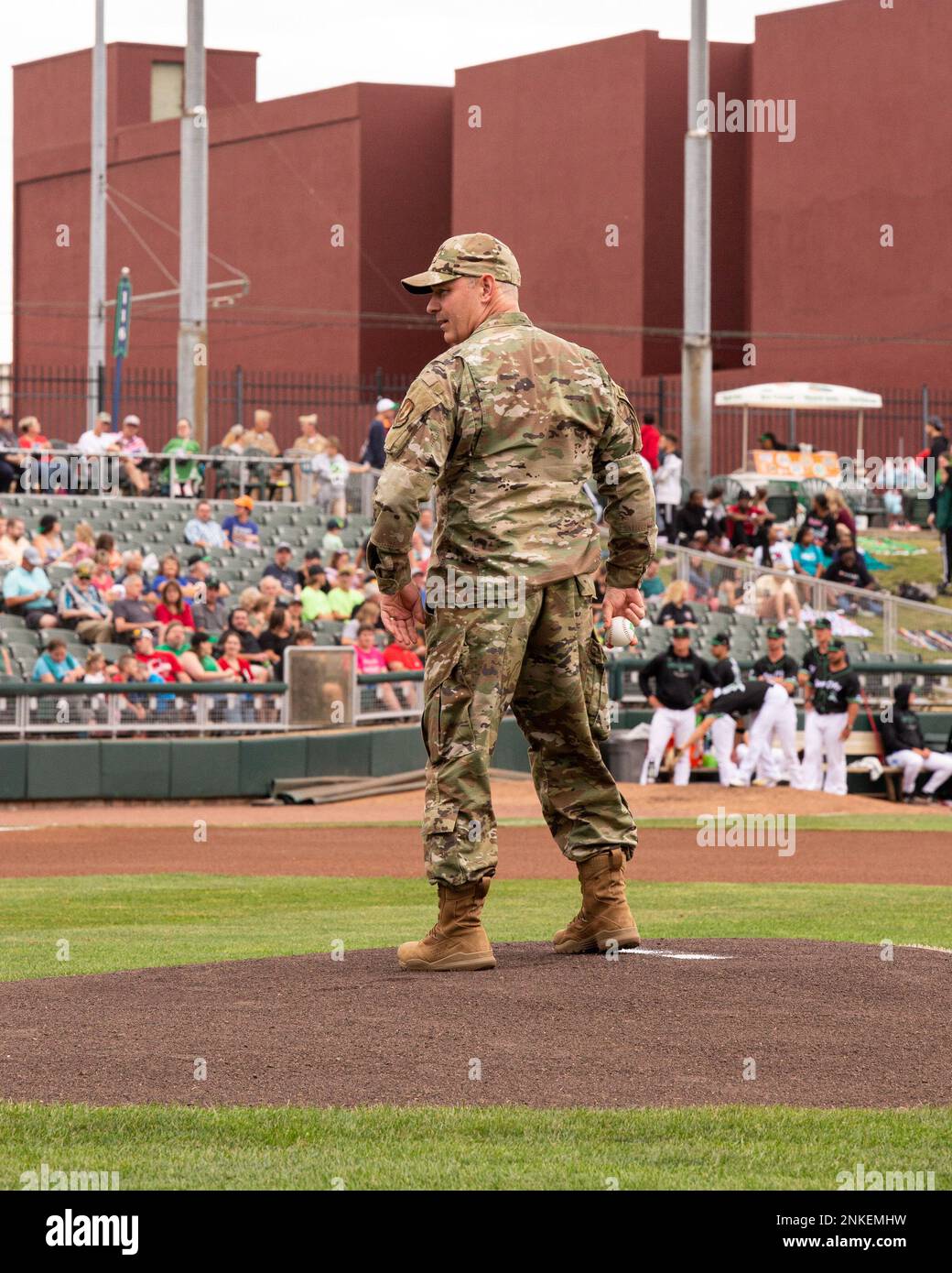 Col. Christopher Meeker, 88th Air Base Wing and Wright-Patterson Air Force Base commander ...