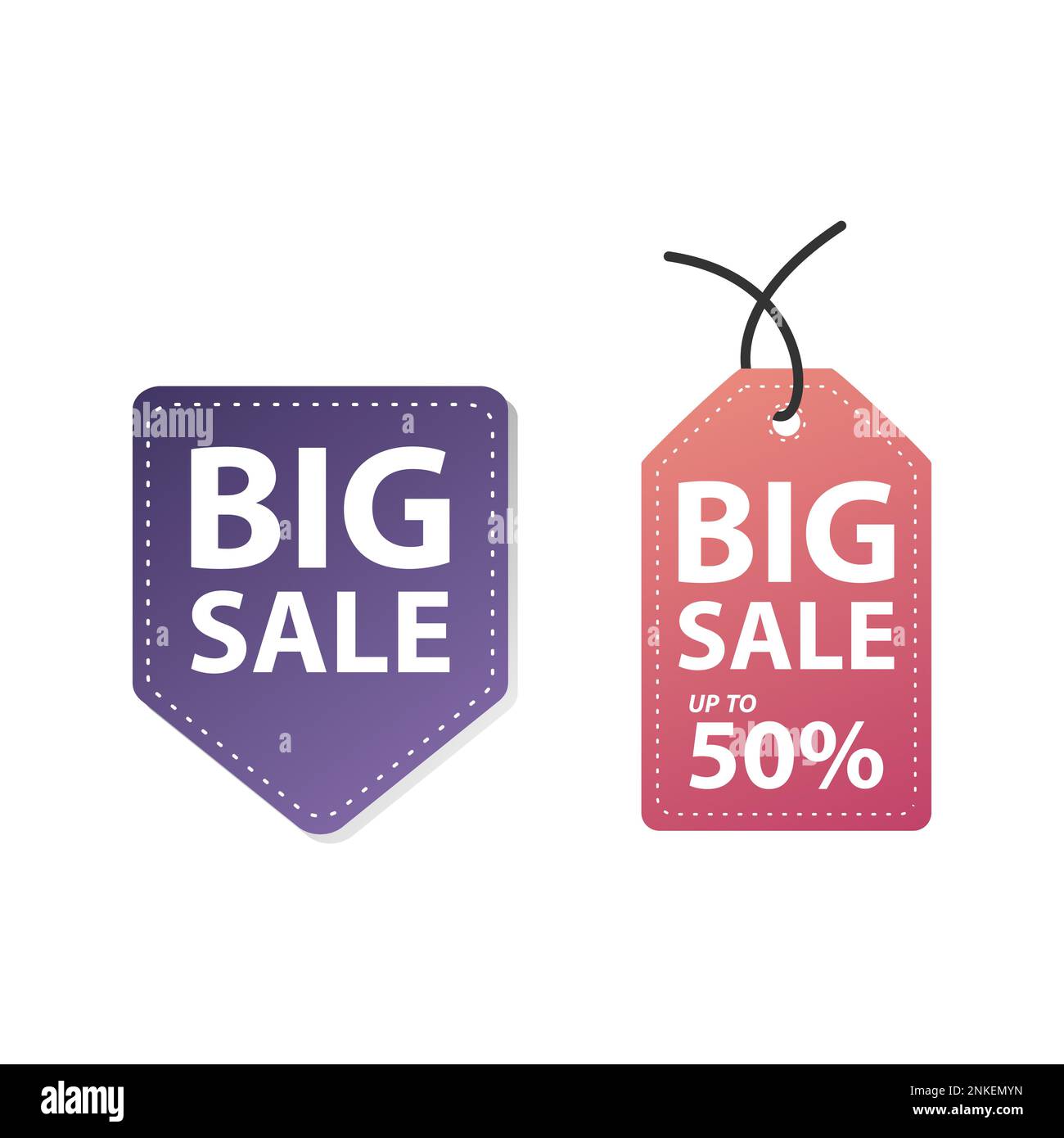 Big sales and discount price tag, vector illustration design. isolated ...