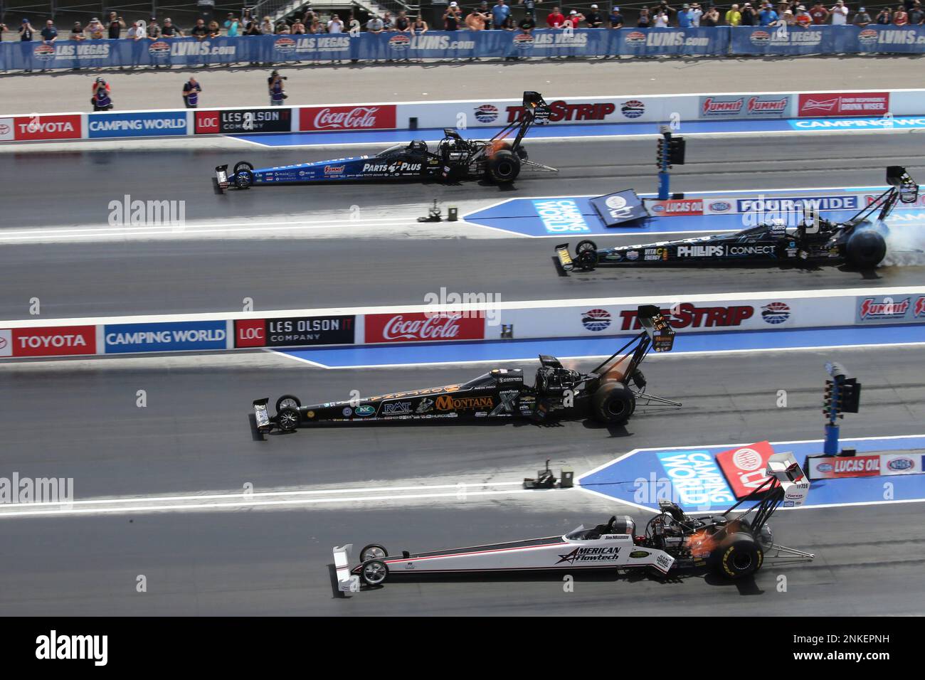LAS VEGAS, NV - APRIL 03: Jim Maroney (759 TF) NHRA Top Fuel Dragster ...