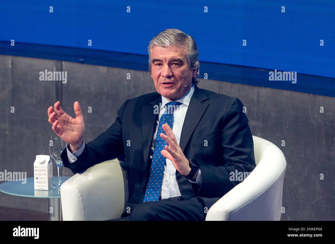 The Chairman of Naturgy, Francisco Reynés, participates in the second ...