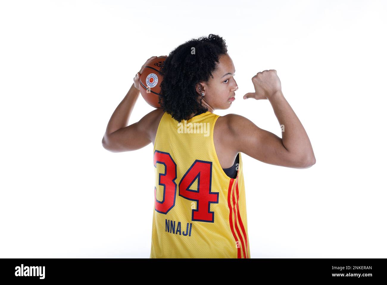 CHICAGO, IL - MARCH 26: McDonald's High School All American Maya Nnaji ...