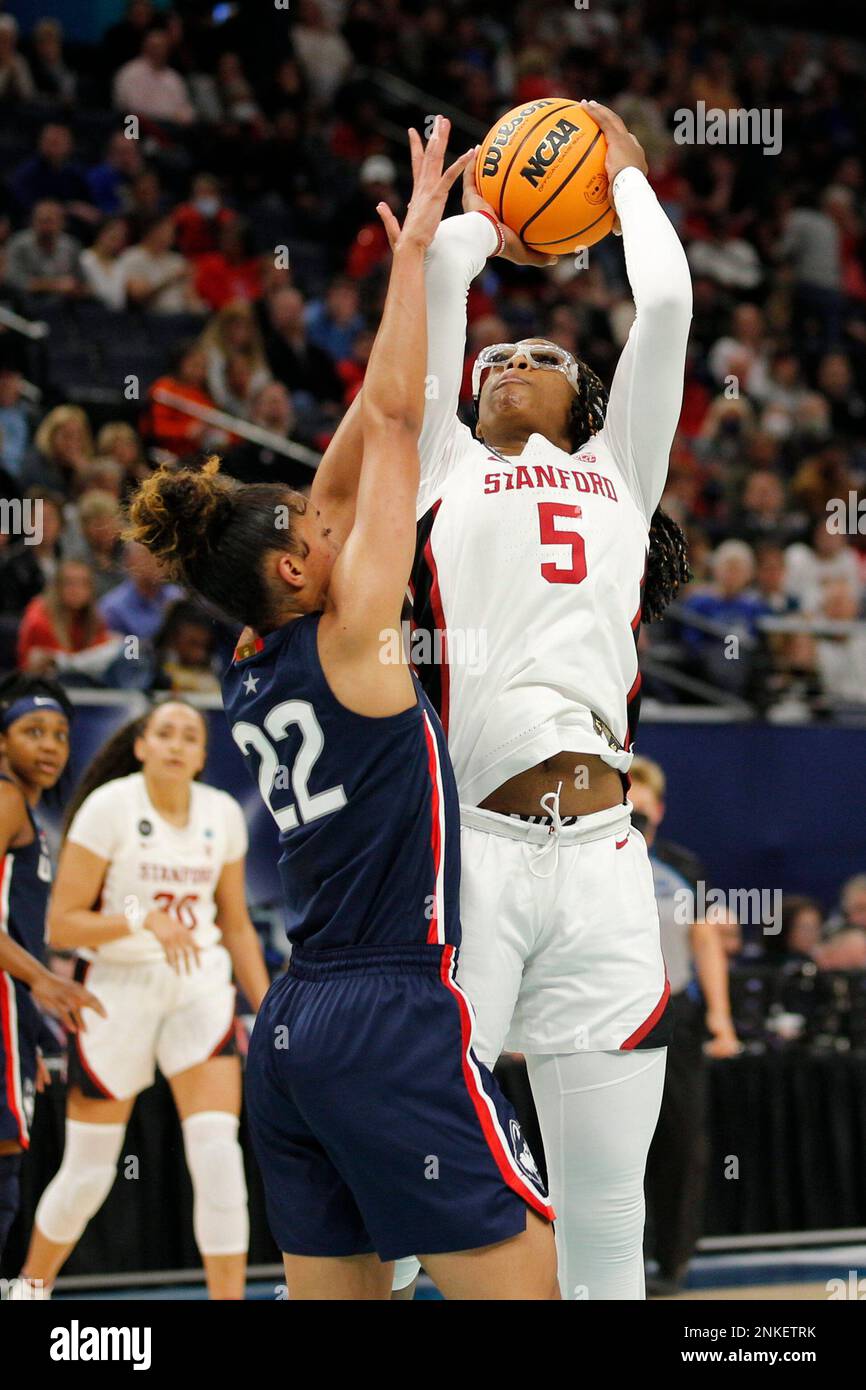 MINNEAPOLIS, MN - APRIL 01: Stanford Cardinal forward Francesca Belibi ...