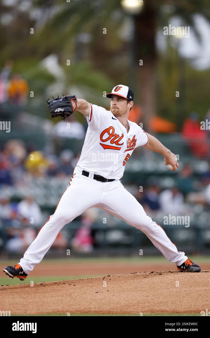 SARASOTA, FL - MARCH 24: Baltimore Orioles starting pitcher Bruce ...