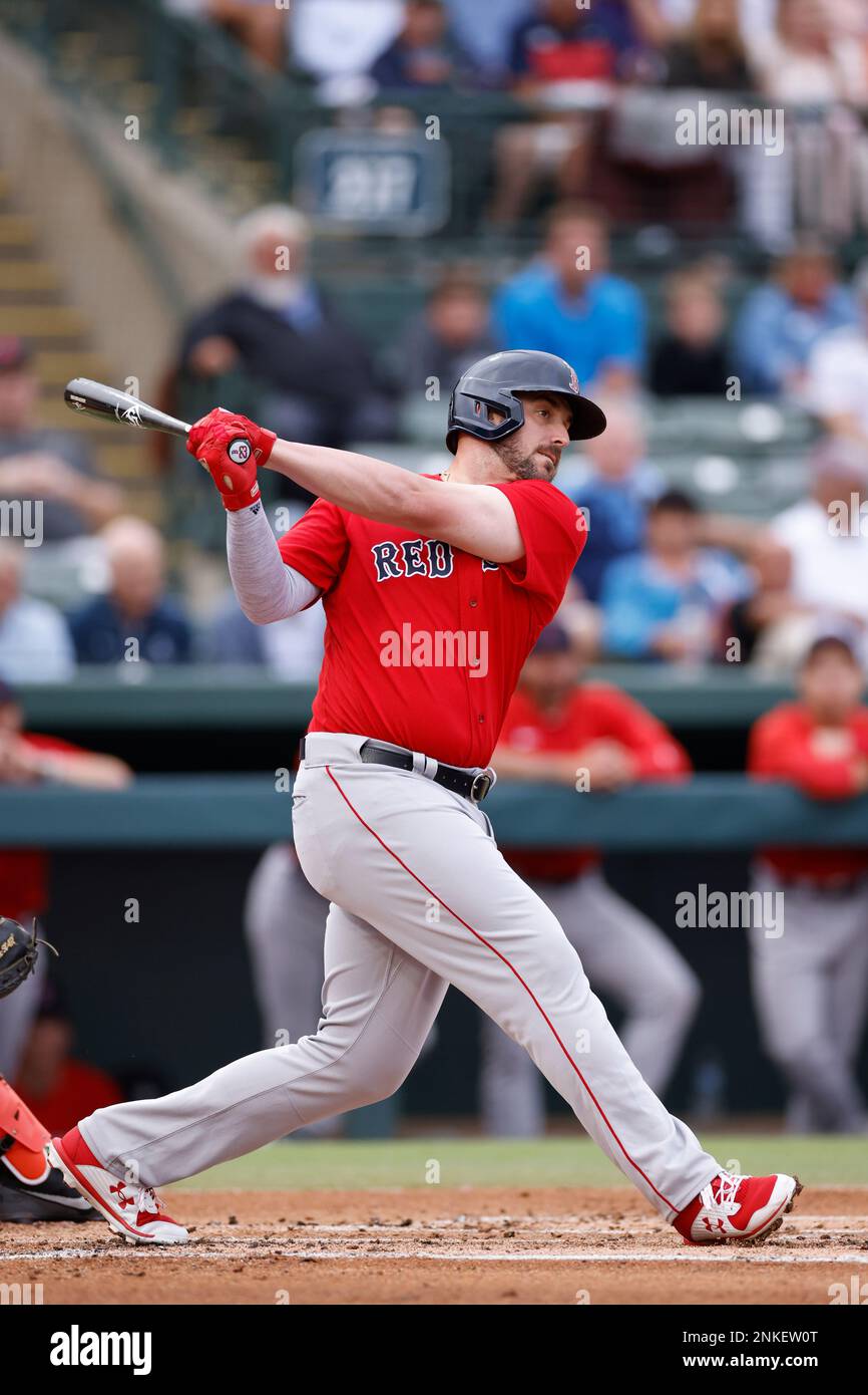 SARASOTA, FL - MARCH 24: Boston Red Sox designated hitter Travis Shaw ...