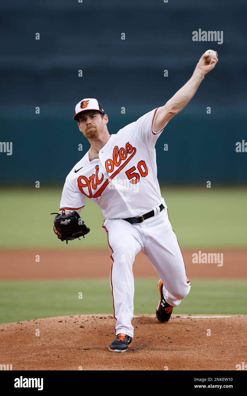 SARASOTA, FL - MARCH 24: Baltimore Orioles starting pitcher Bruce ...
